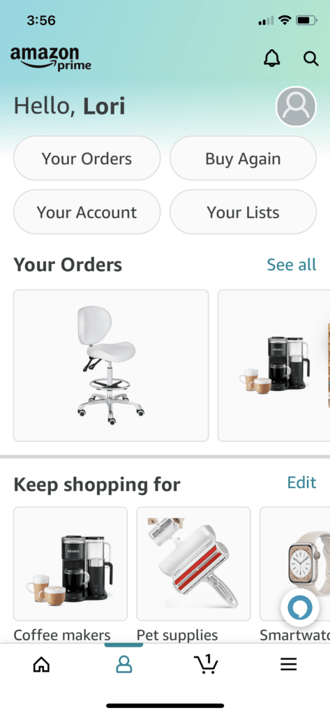 HOW TO USE AMAZON'S LIST FEATURE