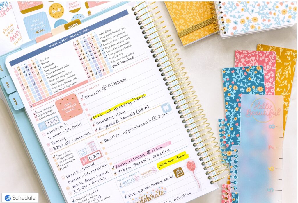 HOW TO USE A PLANNER TO ORGANIZE YOUR LIFE FOR GOOD
